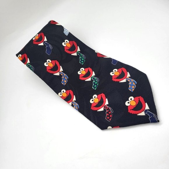 Sesame Street | Accessories | Sesame Street Elmo 62 Inch 0 Silk Mens ...